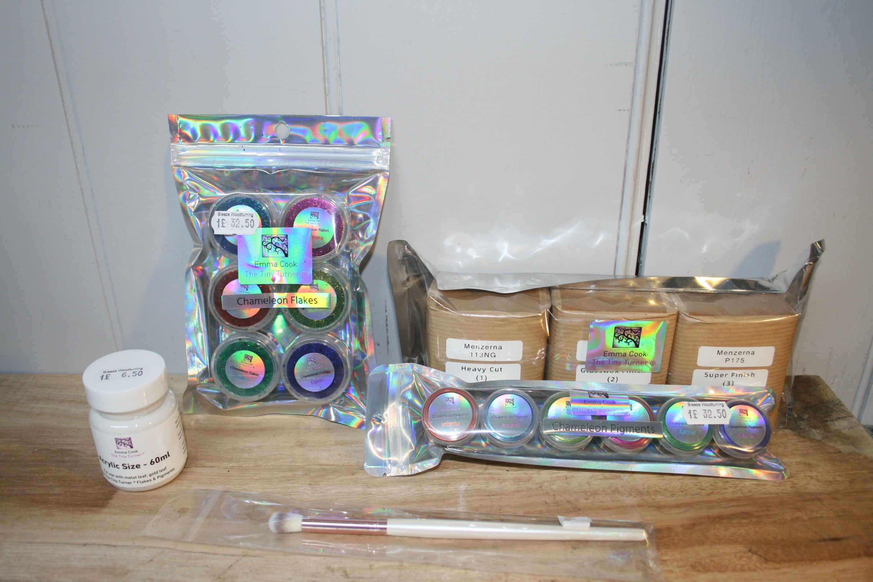 TINY TURNER, EMMA COOK PRODUCTS – Breeze Woodturning